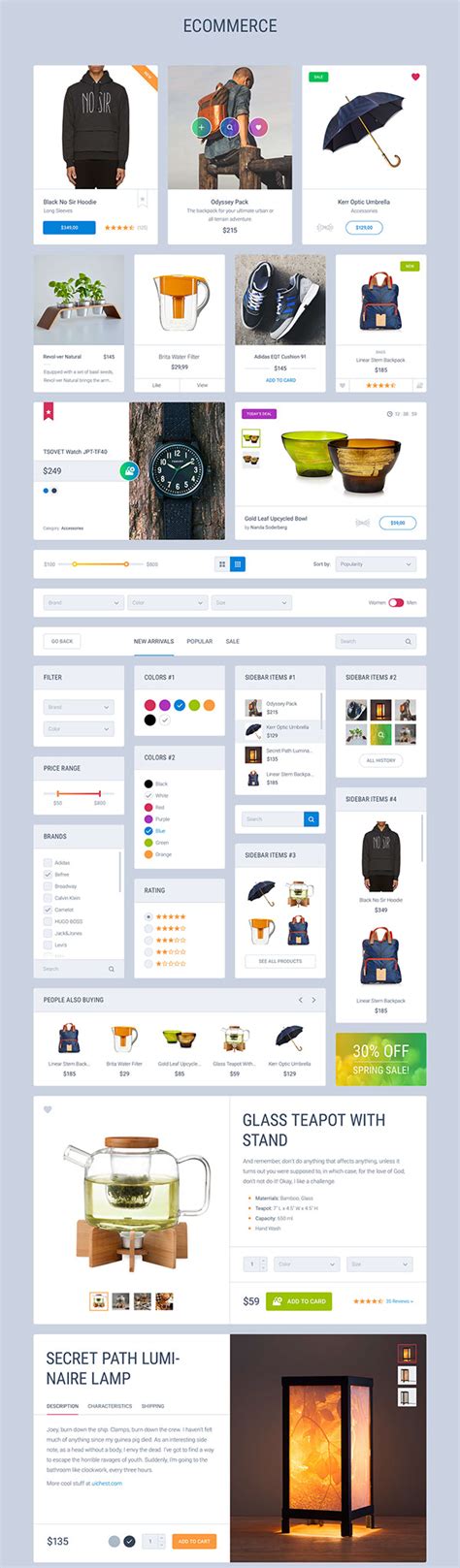 grade ui kit on behance