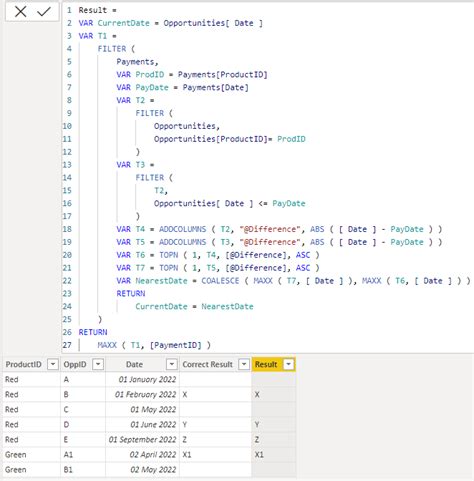 Solved Dax Calculated Column To Find Related Id But Only Microsoft Fabric Community