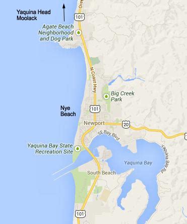 Newport Oregon Coast Virtual Tour Maps All Beaches Attractions