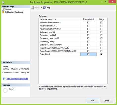 Sql Server Replication Merge Replication Type Step By Step Experts