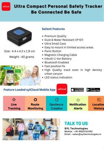 Mini Personal GPS Tracker For People Pets Li Ion At Rs 6500 In Navi Mumbai