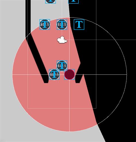 Radius Not Matching With Physics D OverlapCircle Shapes