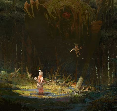 Artstation Elves In The Forest