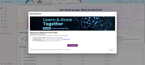 How To Customize Maker Welcome Content In Power Apps Crm Crate