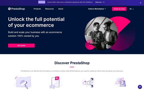 PrestaShop Website Is A Web Design Inspiration