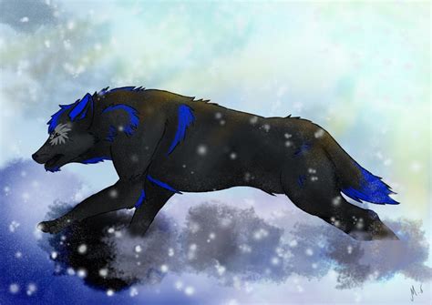 The Wolf Blue By Mii Garou On Deviantart