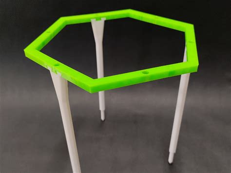 Stackable Hexagonal Plant Holder Remixed By Thepatolab Makerworld Download Free 3d Models