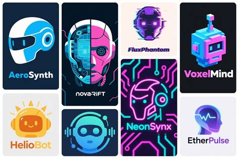 15 Robot Head Logo Concepts For Tech And Ai Brands