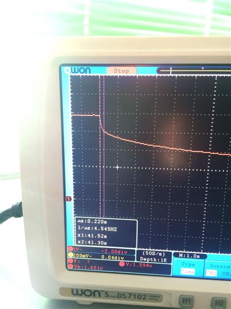 Oscilloscope Capacitor Discharging Theory Vs Experiment Doesnt Match Electrical Engineering