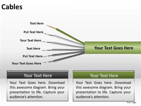 Editable Ppt Templates Wire Connections PowerPoint Slides PowerPoint Templates