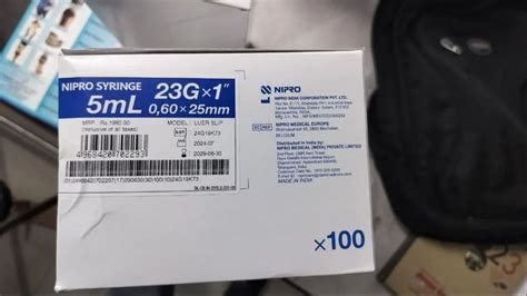 3ml Nipro Syringe At ₹ 4 Piece मेडिकल सिरिंज In Lucknow Id