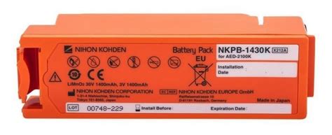 Battery Defibrillator Defib Battery Aed Battery