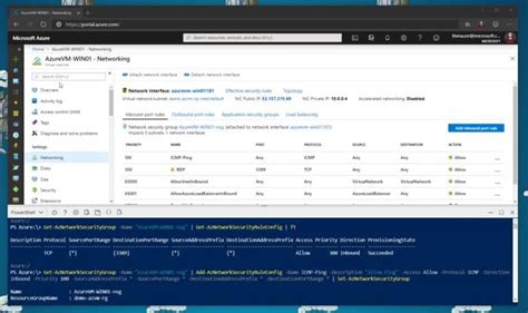 how to enable ping icmp echo on an azure vm thomas maurer