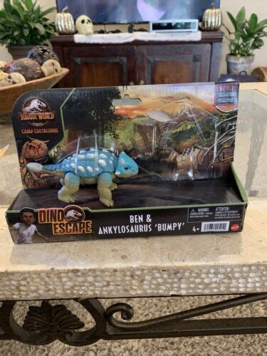 Jurassic World Human Dino Pack Ben Ankylosaurus Bumpy Action Figures