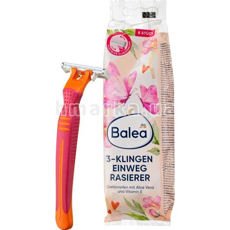 Купить Станки для бритья женские Balea одноразовые на 3 лезвия, 8 шт ...