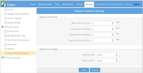 Configure Settings As The Tenant Admin