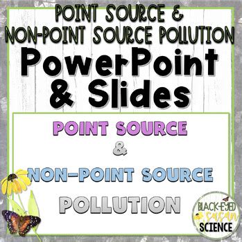 Point Source And Non Point Source Pollution Doodle Notes SLIDES AND POWERPOINT