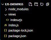 Passing Data To Ejs Templates Geeksforgeeks