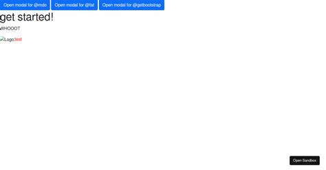 Typescript React Parcel Starter Codesandbox