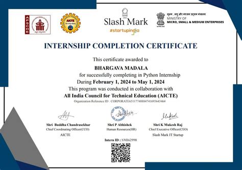 Bhargava Madala On Linkedin Python Internship Programming