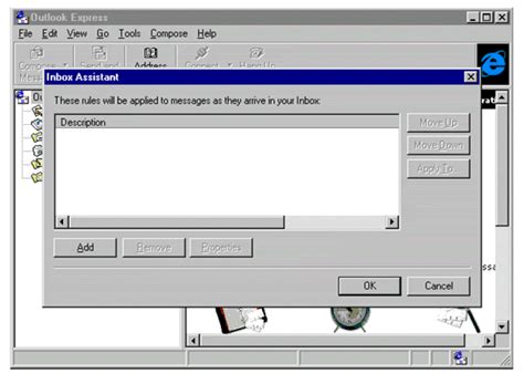 Outlook Express Spam Folder Setup Cord Hosting