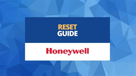 Honeywell Thermostat Reset Simple Tricks For Quick Troubleshooting In