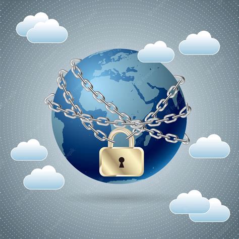 Premium Vector Cloud Computing And Networking Design Concept Global Communications Concept