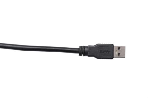 Premium Photo Usb Cable Isolated On White