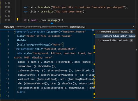 angular dart plugin not showing origin of method correctly · issue