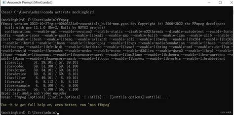 windows 10 python 3 9安装运行mockingbird 拎包入住功略 mockingbird软件 csdn博客