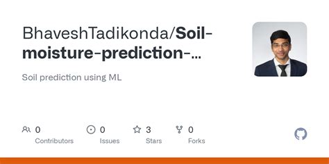 GitHub BhaveshTadikonda Soil Moisture Prediction Using Different Machine Learning Algorithms
