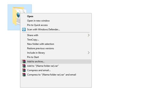 Ini Cara Membuat Compress File Atau Folder Menjadi RAR Leskompi