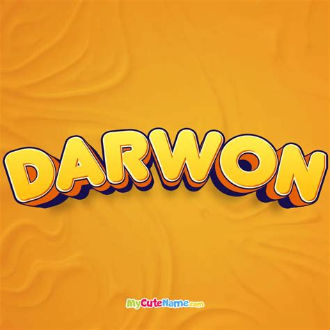 Darwon Meaning What Is The Meaning Of Name Darwon [ Update 2025 ]