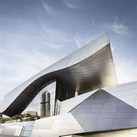 Curved Hyperbolic Building Materials Metal Wall Cladding Cladding Wall