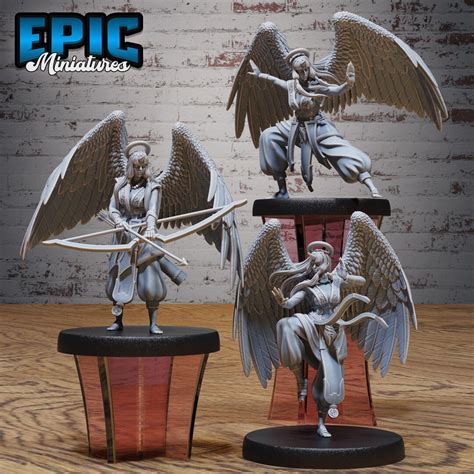 Angel Monk Miniature Epic Miniatures Heavenly Battle Set 28mm