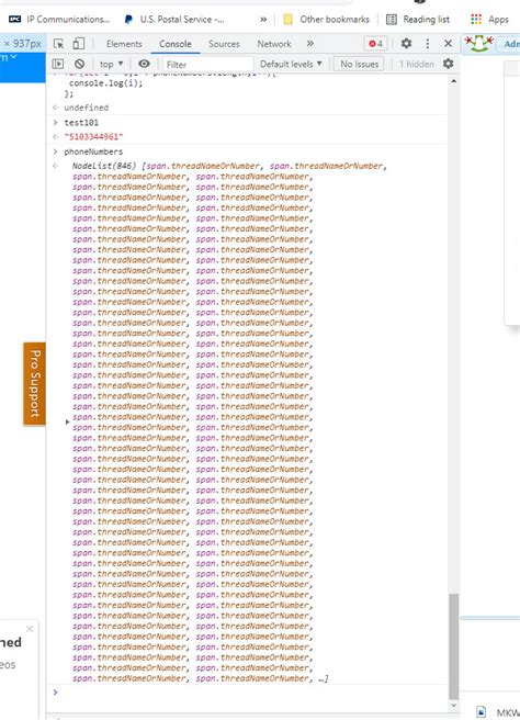 Javascript Javacript Trying To Access Data From A Nodelist Stack