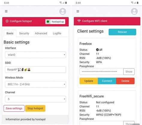 RaspAP WebGUI Gestión de AP Inalámbricos para Debian EsGeeks