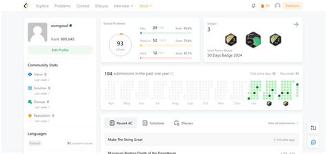 Day Dailycoding Leetcode Leetcodestreak Leetcodechallenge Oum