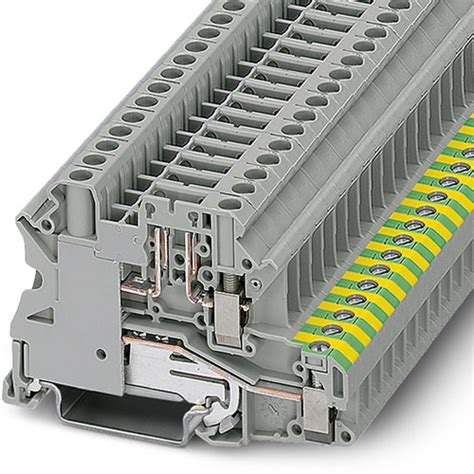 Phoenix Contact Ut 4 Pe Tg Ground Terminal Exponent Controls And