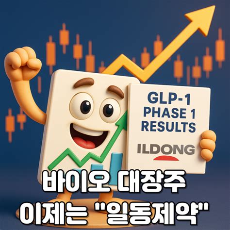 일동제약 주가 주식 전망 경구용 Glp 1 제2의 K 바이오 관련주 대장주 신화가 될까 네이버 블로그
