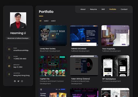 Github Shadow0419shadow0419 This Is New Portfolio Template Based On My Experience By Using