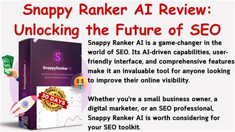 Snappy Ranker Ai Review