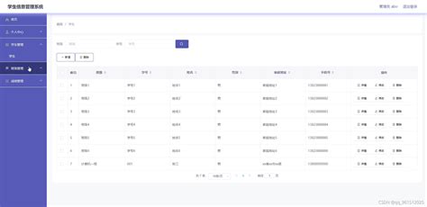 Django学生信息管理系统毕业设计（附源码、运行环境）学生信息系统django源码 Csdn博客