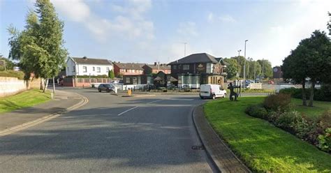 Naked Man Attacks Cars During Roundabout Rampage In Manchester