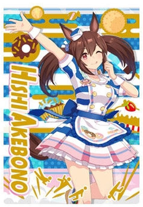 Uma Musume Trading Card Tw3 Hishi Akebono Bandai Japan Ebay