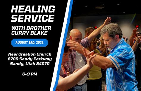 Healing Service With Brother Curry Blake Jglm