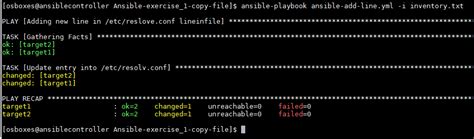awesome way to add line in file on multiple servers using ansible