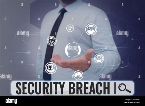 Handwriting Text Security Breach Business Approach Incident That