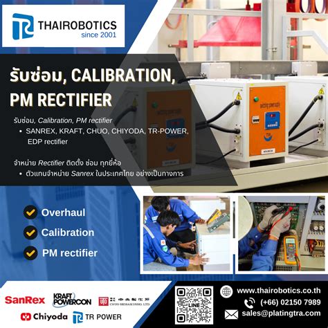 Switching Power Supply Thairobotics Plating Machine Rectifier Sanrex