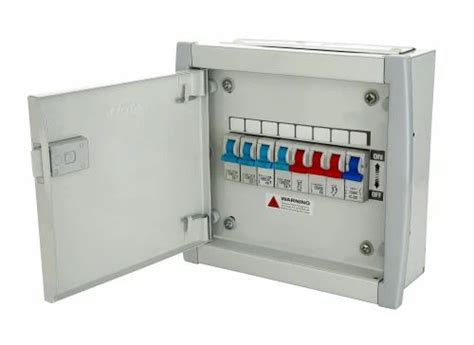 8 Way Spn Double Door Metal Mcb Box At ₹ 500 Piece In Tankara Id 2849750670262